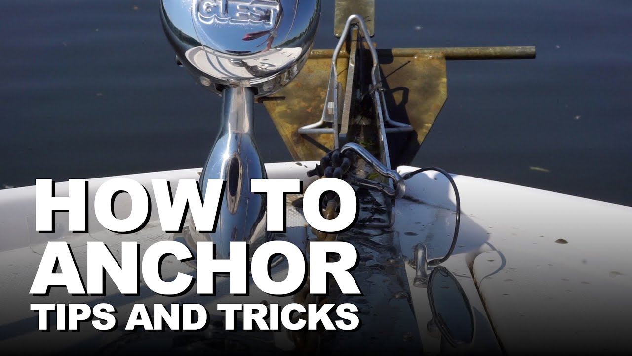 HOW TO ANCHOR A BOAT - We Spend the Night "On the Hook!" - YouTube