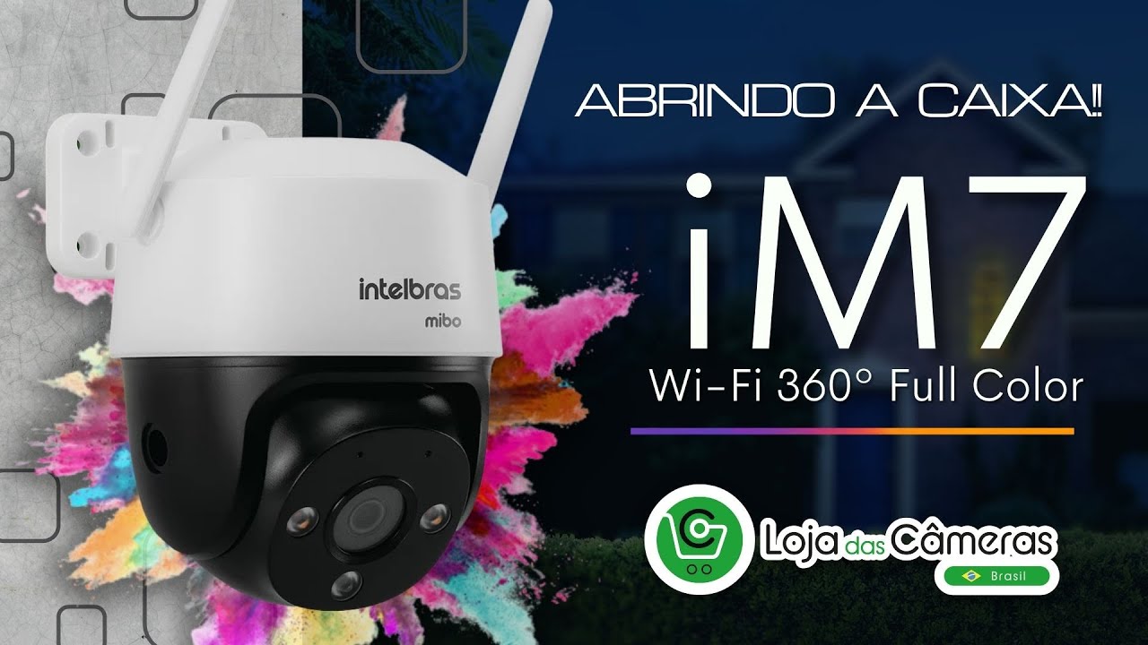 Apresentando a NOVA e INCRÍVEL câmera IM7 Full Color da Intelbras ...