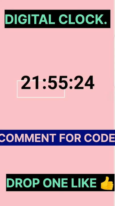 Digital Clock Using Python Turtle Coding Python Clock Time Digital