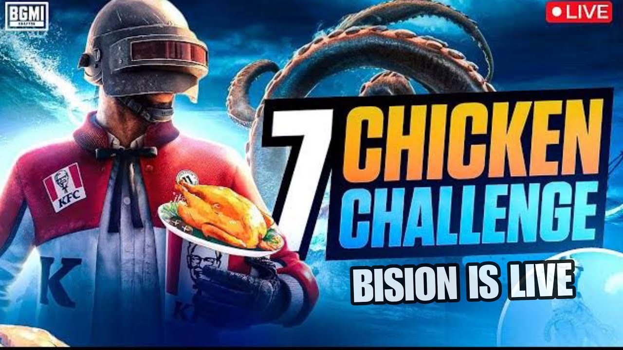 ROAD TO 2K SUBSCRIBERS, LET'S DO 7 DINNER CHALLENGE. #BGMI #LIVE - YouTube