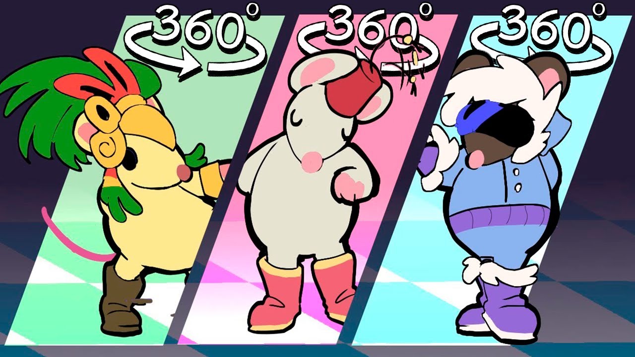 360º VR Rat Dance in Different Countries - YouTube