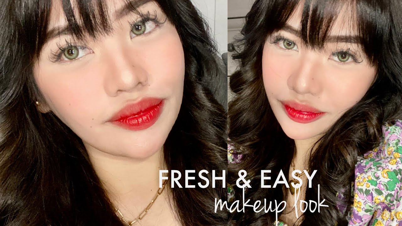 FRESH & EASY MAKEUP LOOK - YouTube