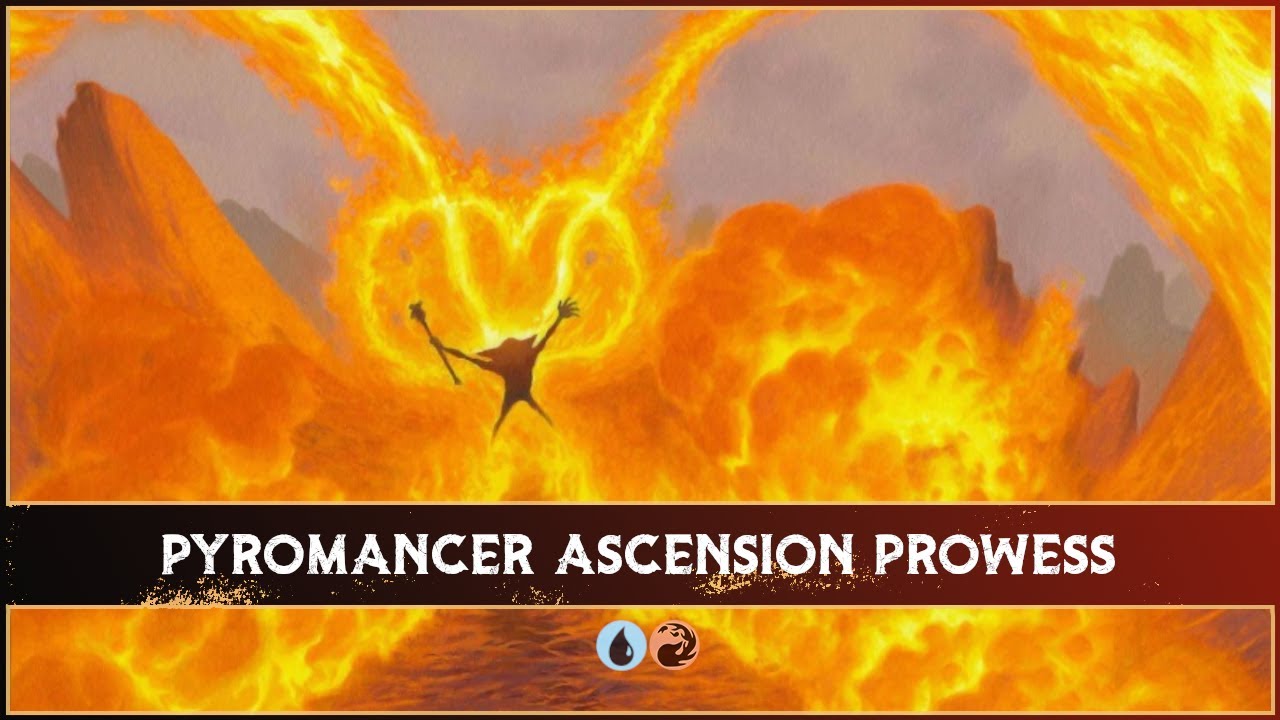 Pyromancer Ascension Prowess | UR Prowess | Modern | MTGO - YouTube