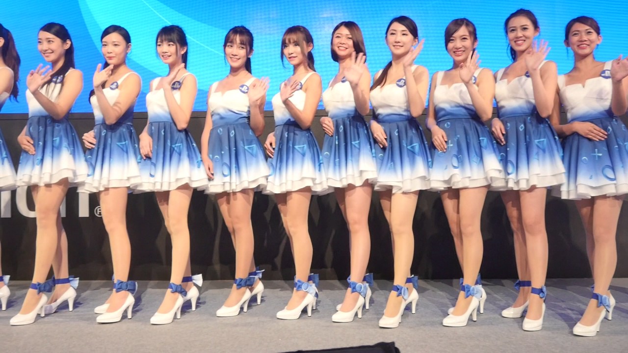 難得一見！2017電玩展SONY GIRLS全紀錄 - YouTube