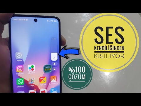Telefonun sesi kendiliğinden kısılıyor ÇÖZÜM !!