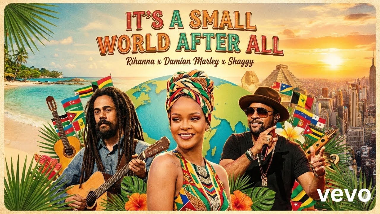 🌍 Rihanna, Damian Marley & Shaggy – IT’S A SMALL WORLD AFTER ALL - YouTube