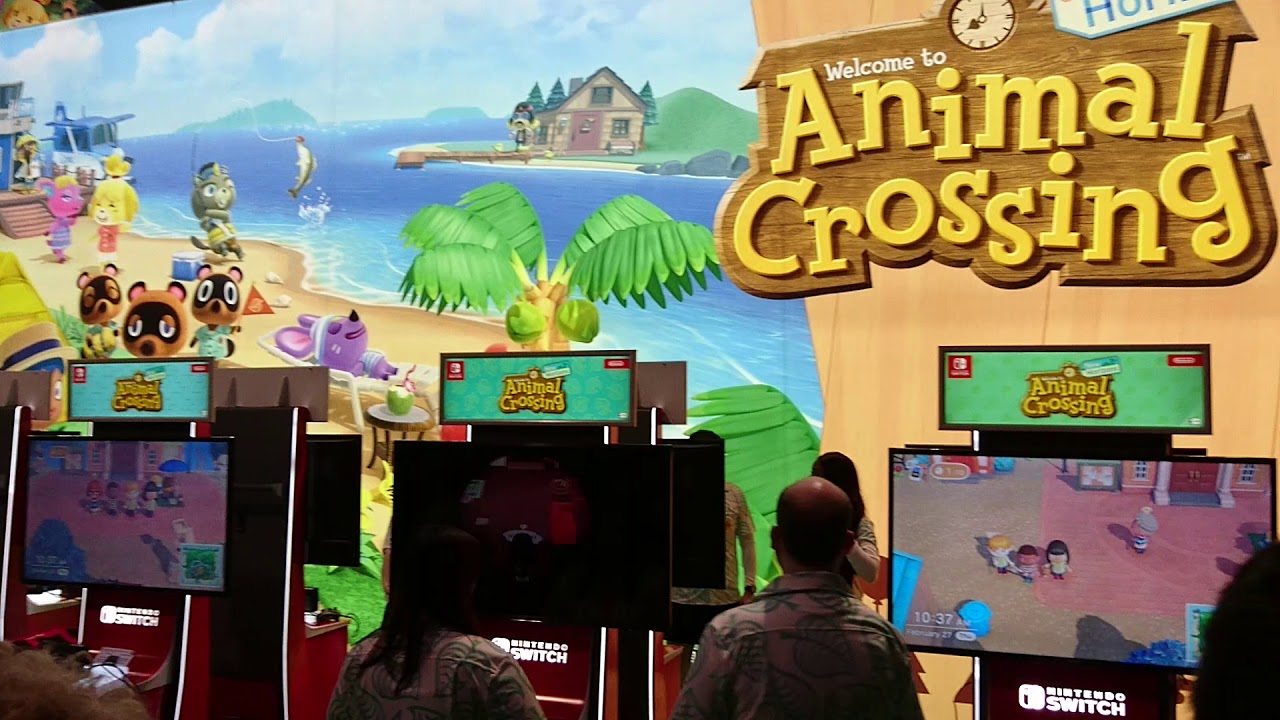 Animal Crossing: New Horizons Demo Area at Pax East 2020 - YouTube