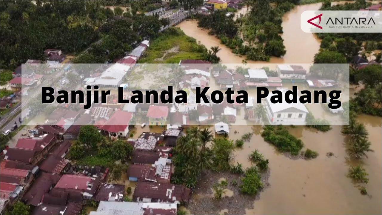 Banjir merata terjadi di Kota Padang akibat hujan deras #banjir #sumbar #sumaterabarat #padang ...