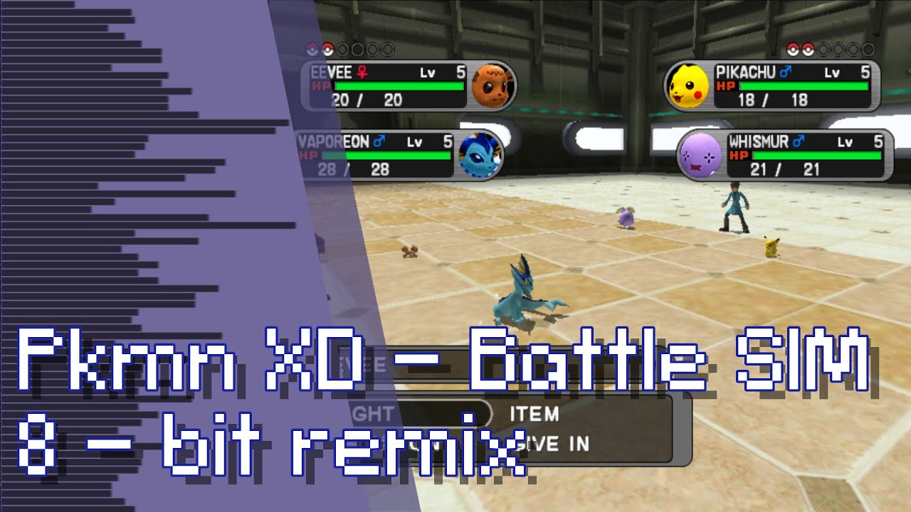 Battle SIM ~ 8-bit Remix - Pokemon XD: Gale of Darkness - YouTube