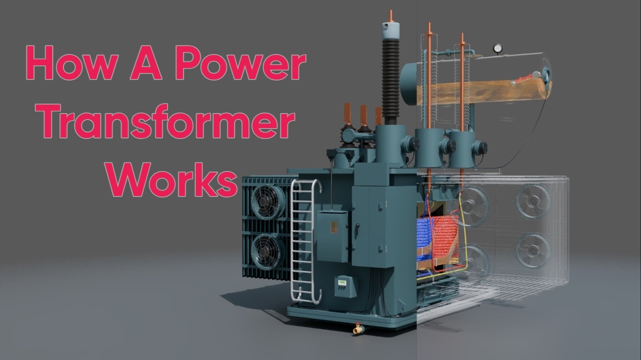 How a Power Transformer Works | Animated Breakdown - YouTube