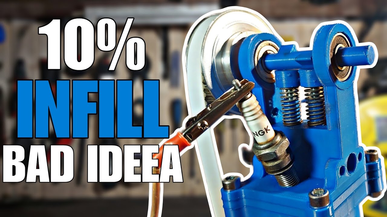 My 3D Printed Gas Engine Exploded (TWICE) - YouTube