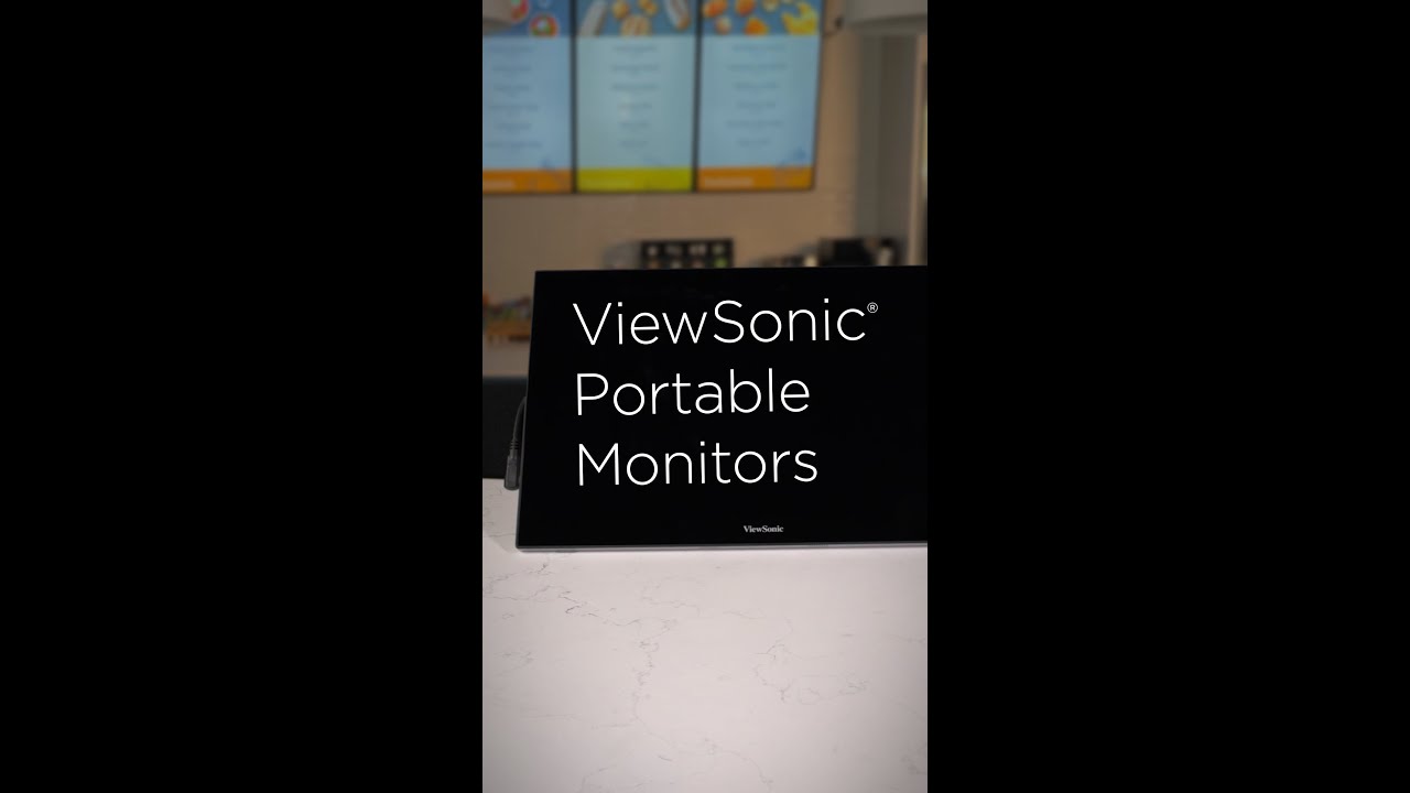 ViewSonic Portable Monitors - YouTube