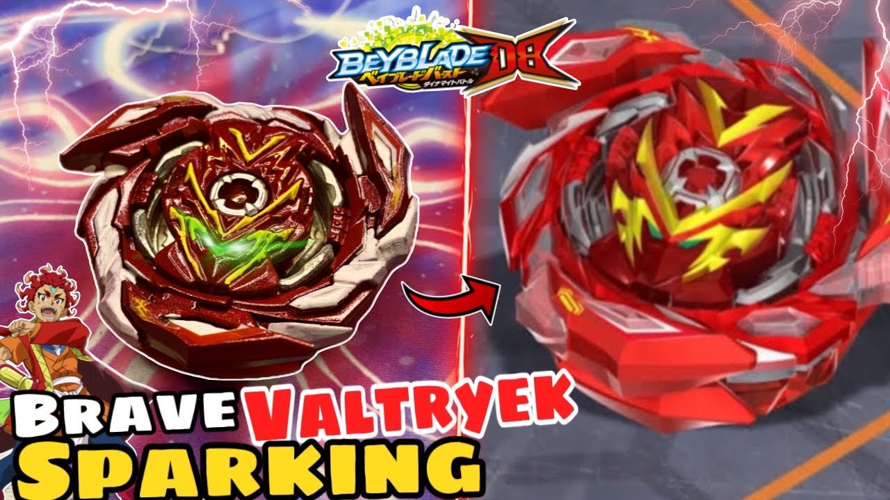 HICE AL VALKYRIE ROJO QUE *SUPERÓ* A VALT DE BEYBLADE BURST DB | Neoz # ...
