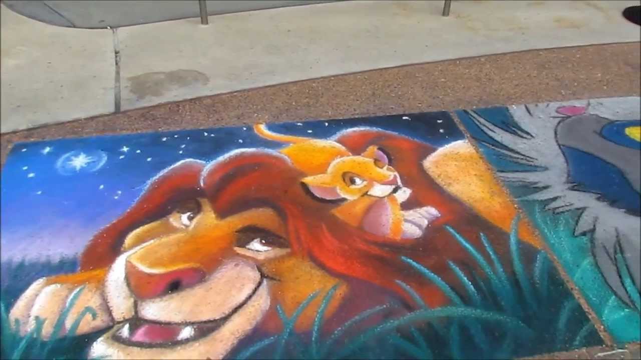 Limited Time Magic Chalk Art Festival at Downtown Disney in Walt Disney ...