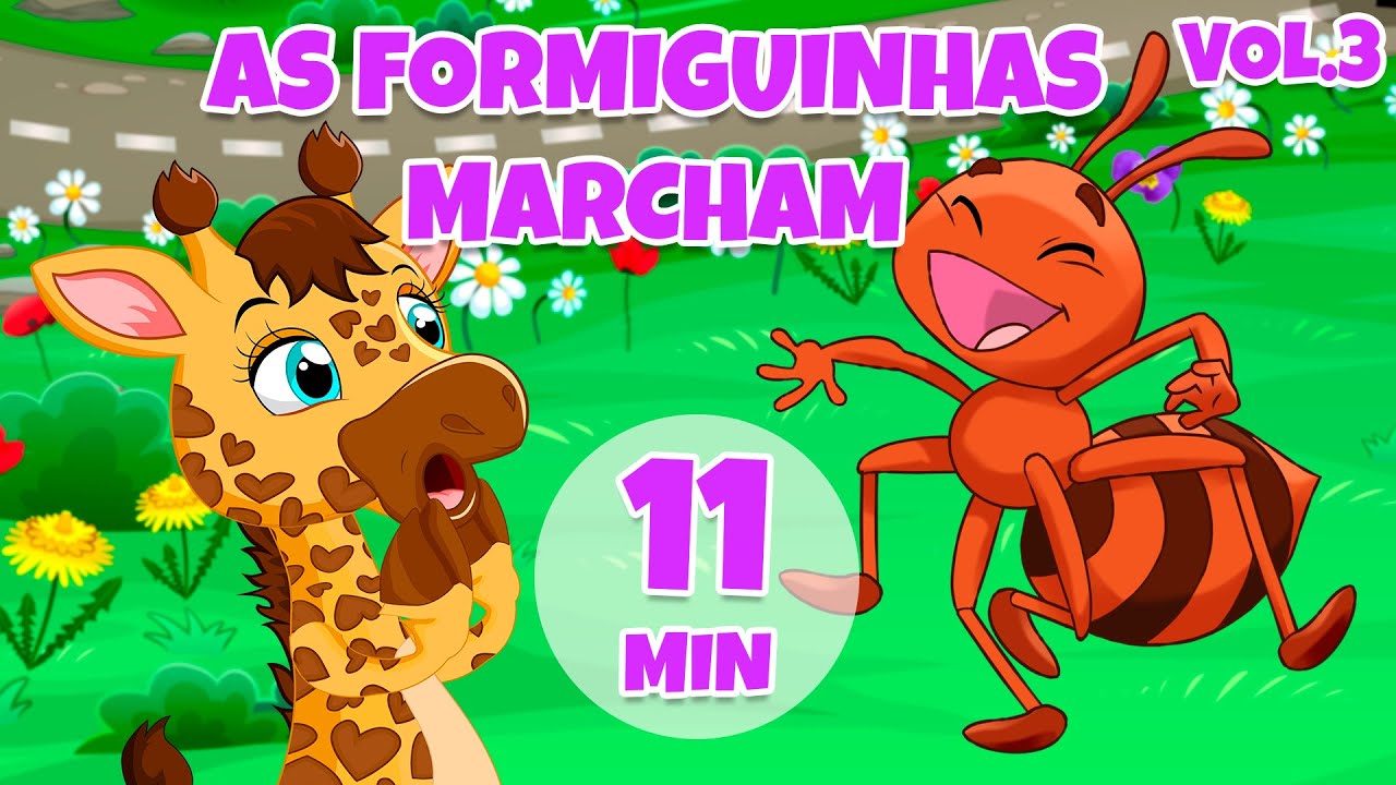 As Formiguinhas Marcham Vol. 3 - Giramille 11 min | Desenho Animado ...