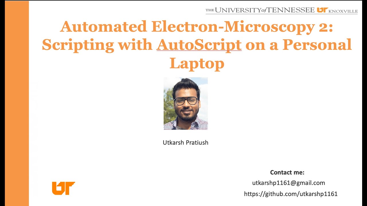 Automated Electron-Microscopy 2: Scripting with AutoScript on a ...