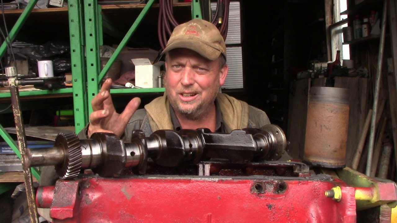 Farmall Super A engine rebuild Part 1 - YouTube
