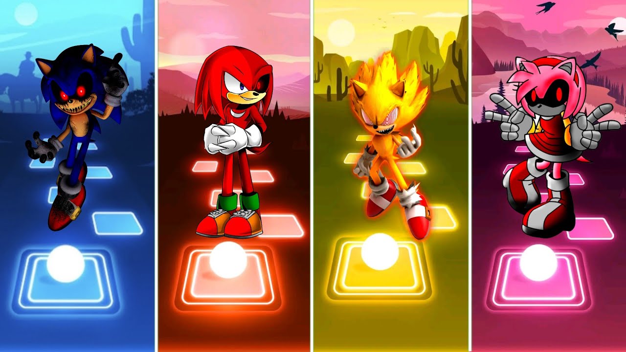 Sonic exe 🆚 Knuckles Exe Sonic 🆚 Super Sonic exe 🆚 Amy exe Sonic ...