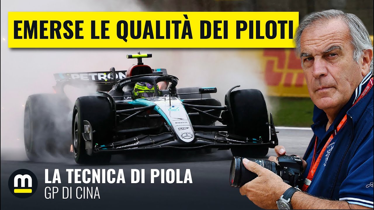 Sul BAGNATO sono EMERSI I PILOTI, non le macchine - con Giorgio Piola ...