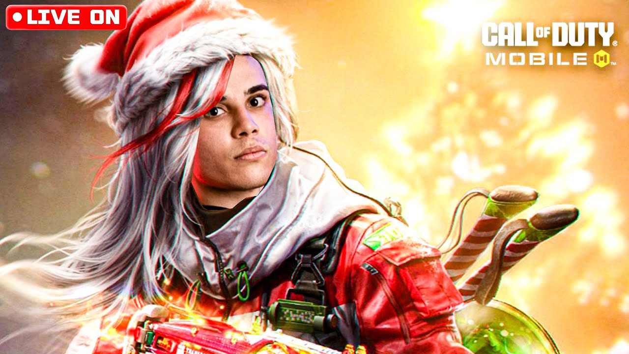 🔴CLIMA DE NATAL NO COD MOBILE AO VIVO! BORA TRYHARDAR DE DLQ DE NATAL ...