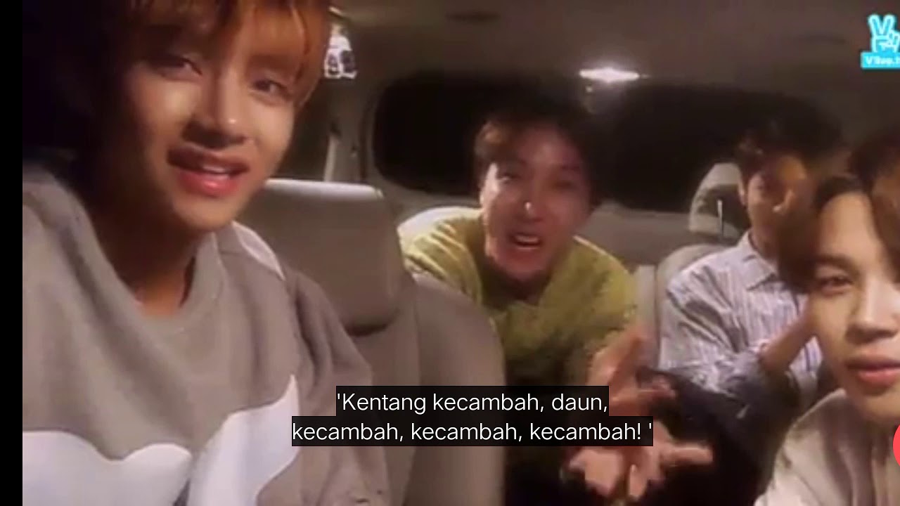 BTS(방탄 소년단) in the car - YouTube