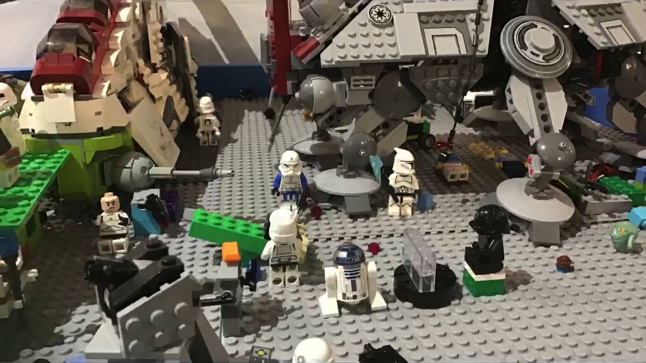 Lego Star Wars stop motion - YouTube