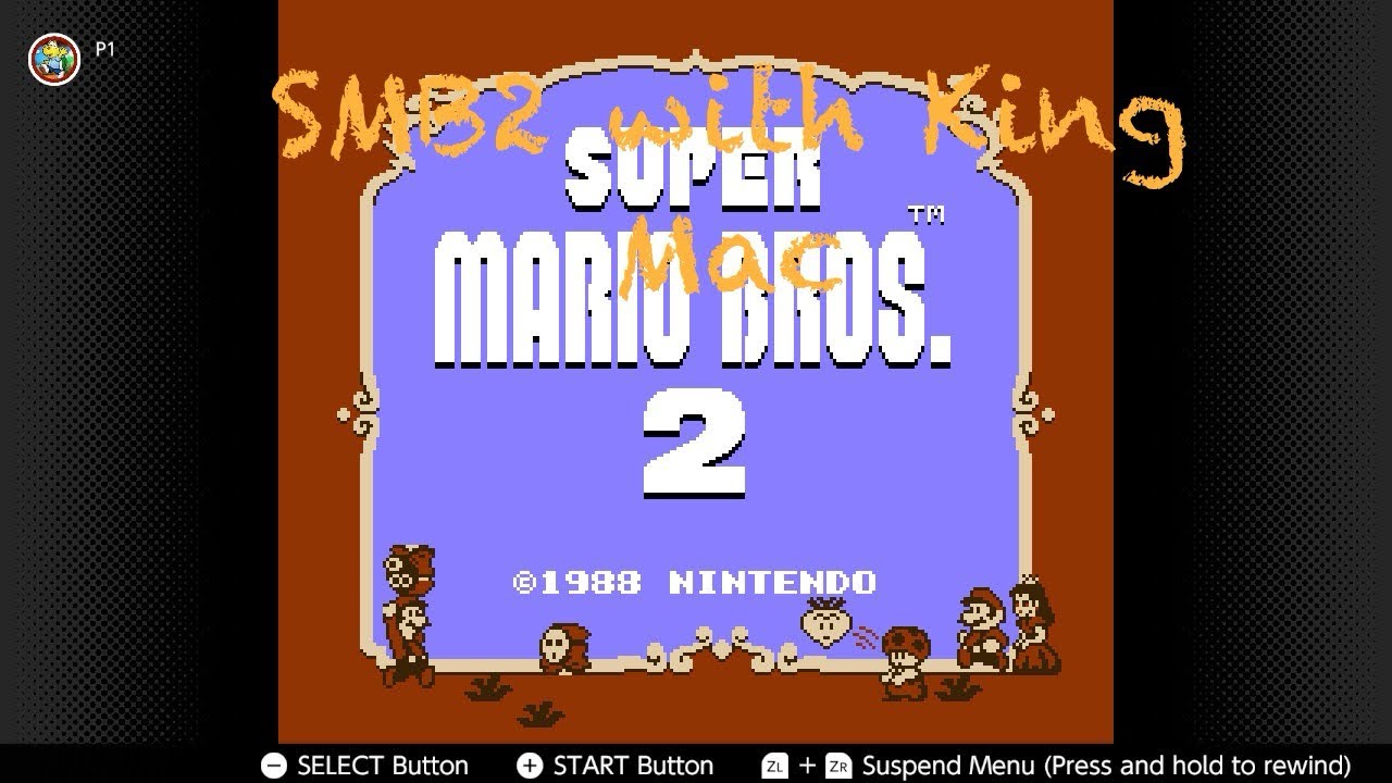 #1 Plumber throwing Turnips. 1-1 through 1-3. Super Mario Bros 2 With ...
