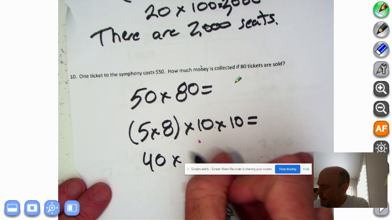 Eureka Math, Grade 4, Module 3, Lesson 6 - YouTube