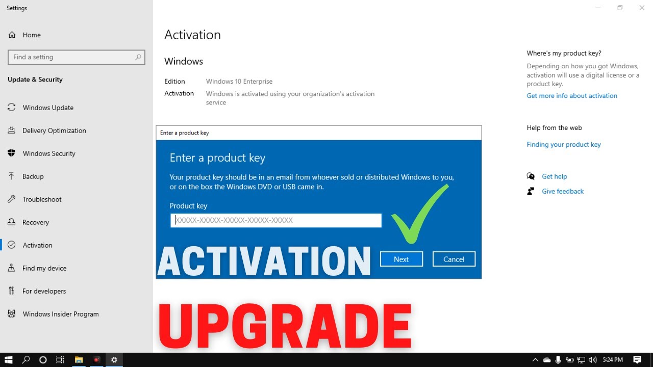 How To Upgrade Your Edition On Windows 10 21H2 (Official Way) - YouTube