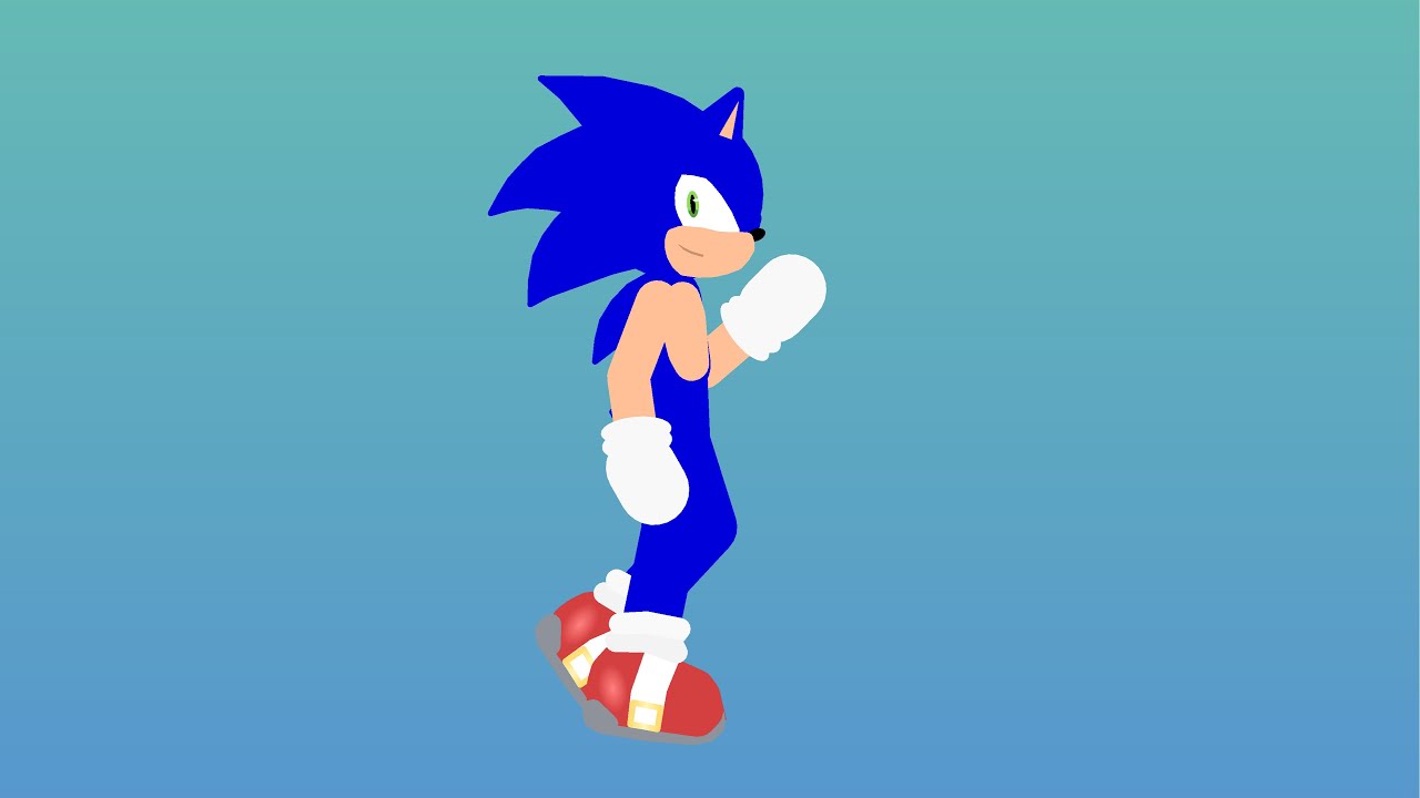Sonic The Hedgehog (Test) | Stick Nodes Animations - YouTube