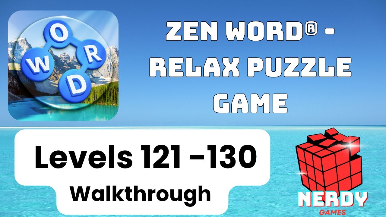 Zen Word Levels 121-130 - YouTube