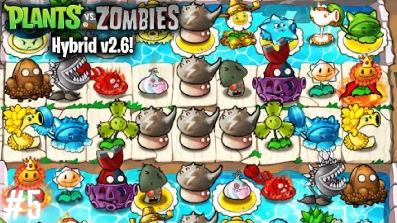 PvZ Hybrid 2.6 | New Hero Mode and Updated UI | Gameplay Part 5 - YouTube