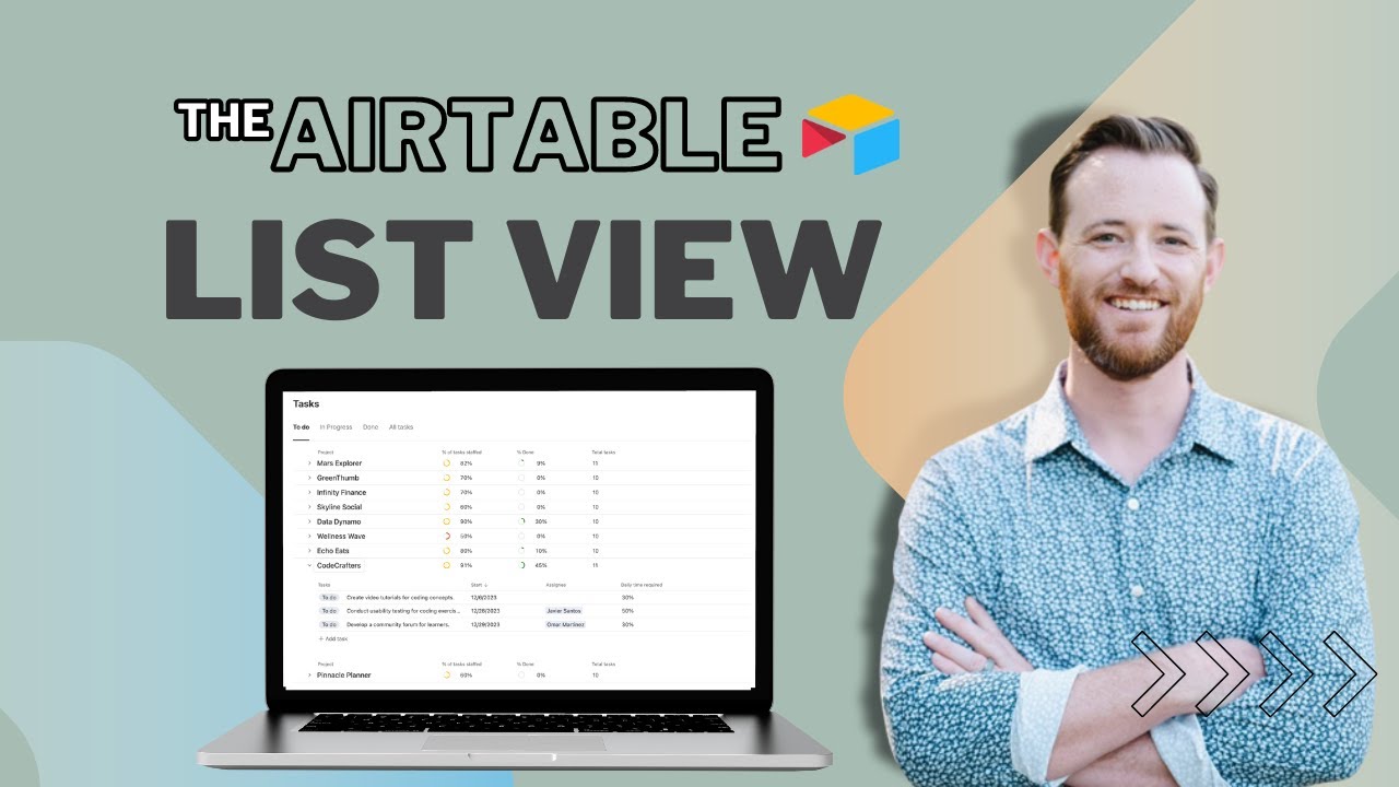 The Best Airtable View for Project Management - YouTube