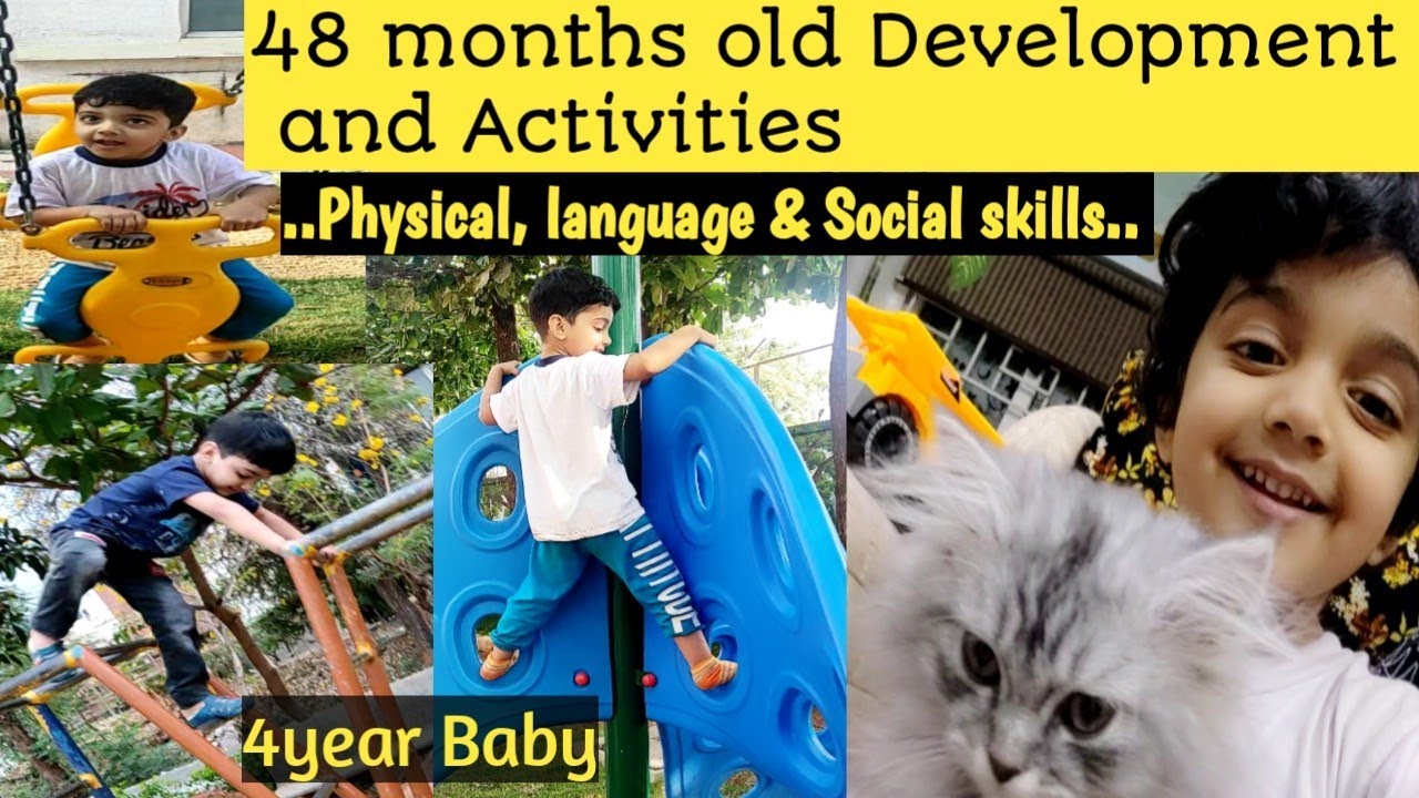 4 Year Old Baby Development 48 Months Old Baby Activities YouTube 4 Year Old Baby Development 48 Months Old Baby Activities YouTube