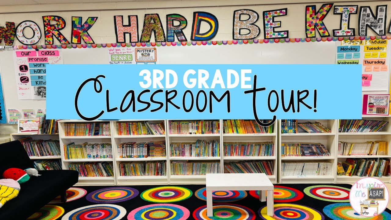Third Grade Classroom Tour - YouTube