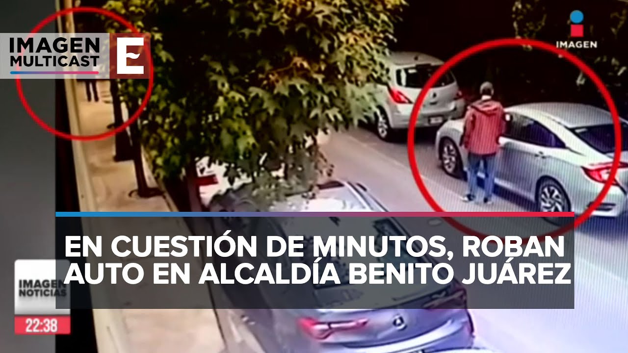 Roban automóvil a plena luz del día en alcaldía Benito Juárez, CDMX ...