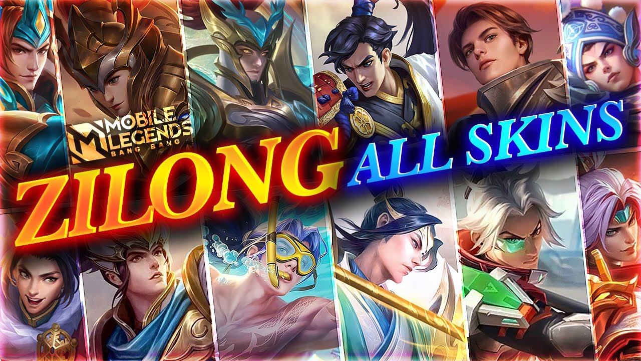 ALL ZILONG SKINS 2024 | Mobile Legends - YouTube