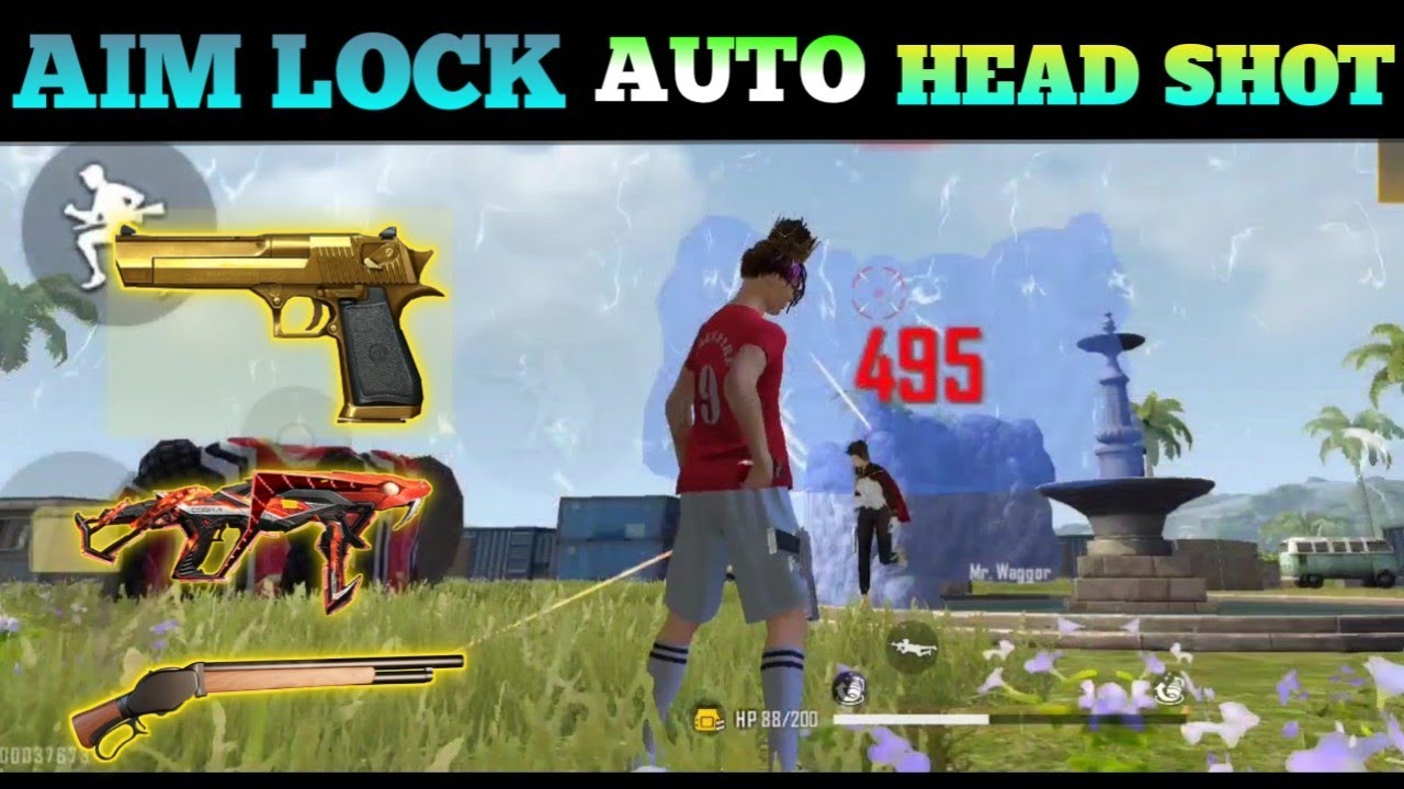 aim lock auto headshot || 💯 aim lock || head shot 💀 FKT GURU - YouTube