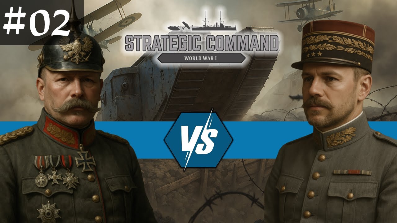 #02 | Strategic Command WW1 | Entente - Mulitplayer gegen @ragulsor ...