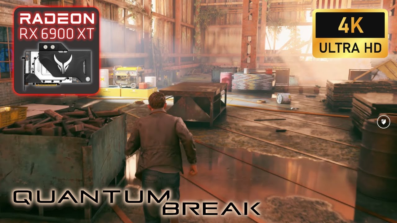 Quantum Break | 4k | Ultra Settings | 6900 XT | R9 5950x - YouTube