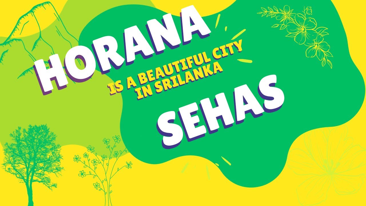 About another city in Sri Lanka -Horana - YouTube