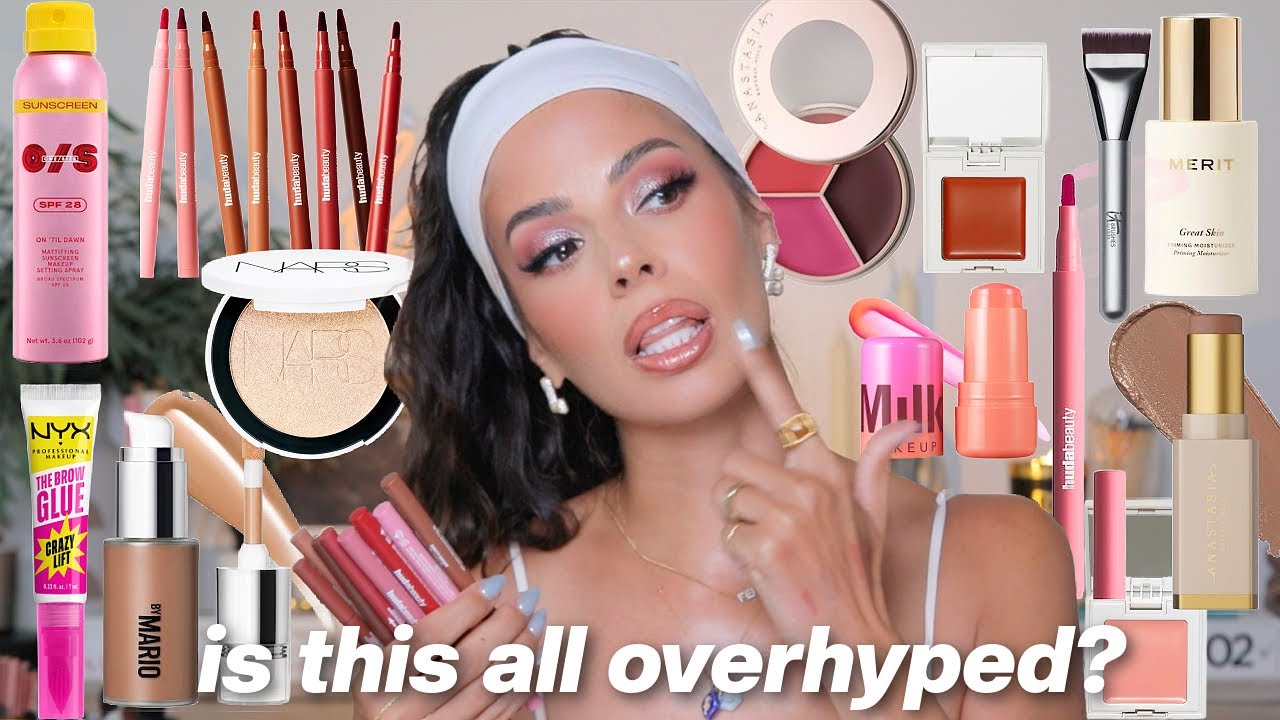 HOT & NEW OVERHYPED MAKEUP?! whats worth it... whats TRASH - YouTube