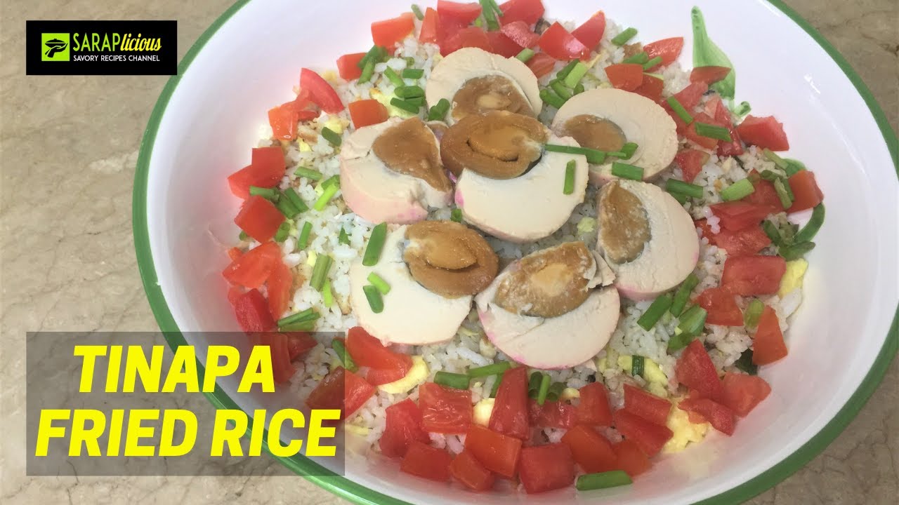 Tinapa Fried Rice (Smoked Fish Fried Rice) SARAPlicious Recipe - YouTube