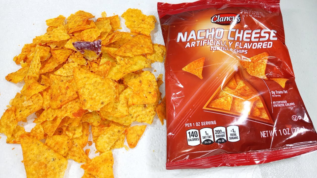 Unboxin Doxin - Clancy's Nacho Cheese Tortilla Chips - YouTube
