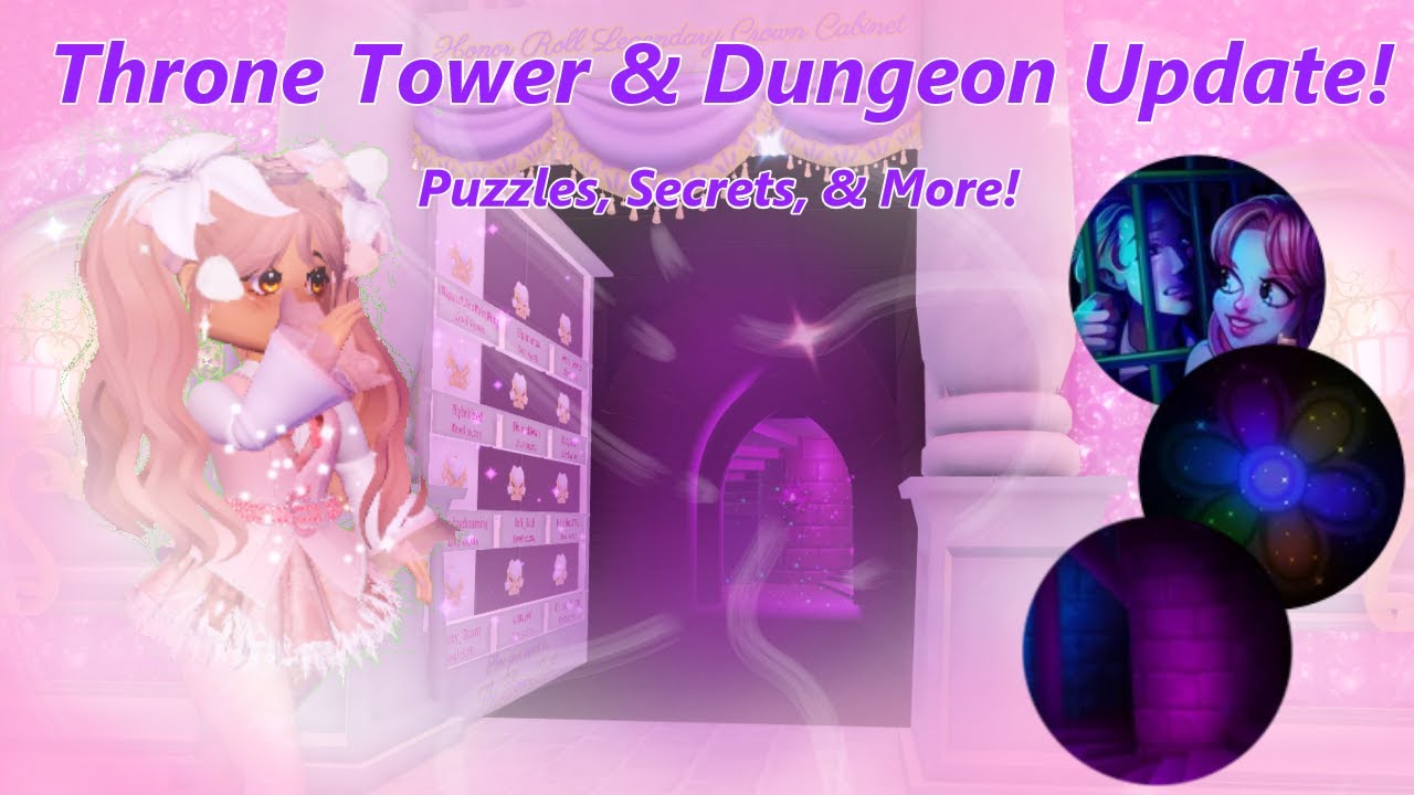Throne Tower & Dungeon Update w Secrets & More | Royale High - YouTube