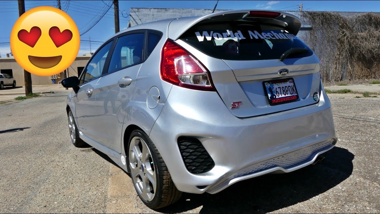 FORD FIESTA ST CUSTOM BUMPER PART 4 - YouTube