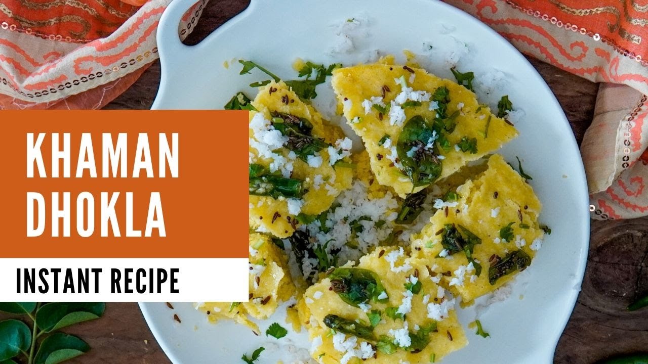 Instant Khaman Dhokla Recipe - Evening Snack recipes by Archana's ...