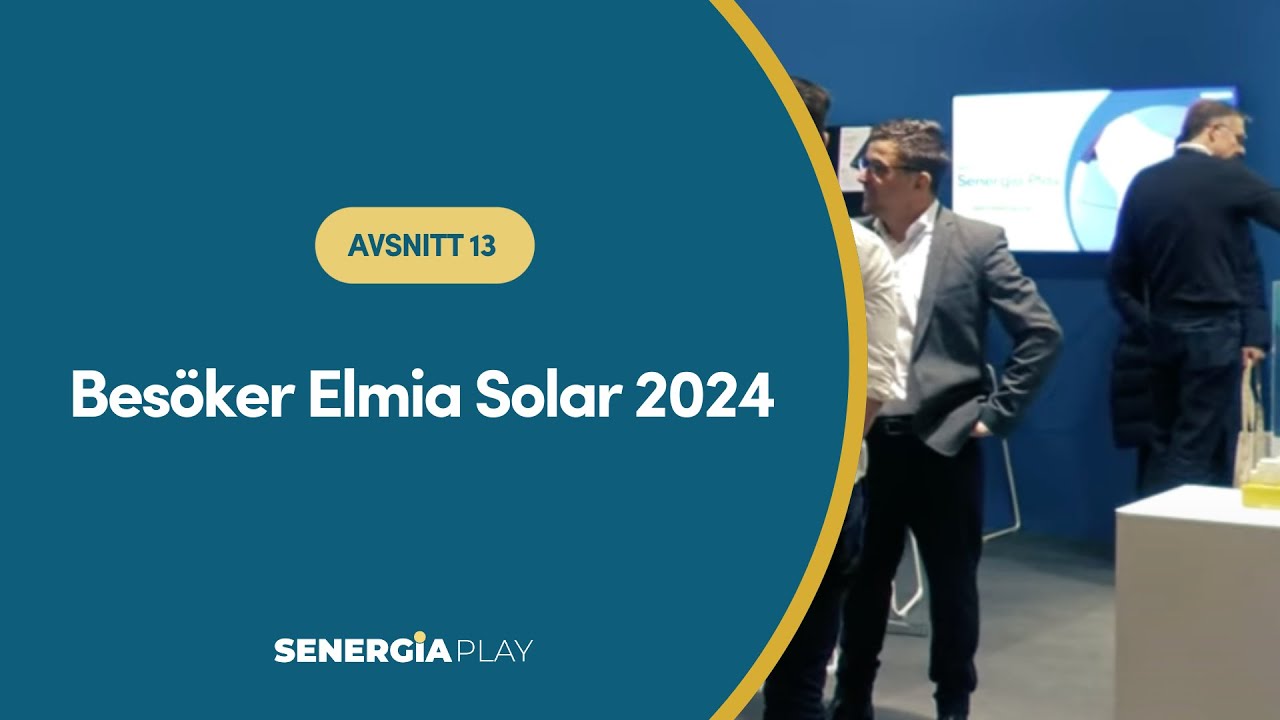 Avsnitt 13 - Besöker Elmia Solar 2024 - YouTube