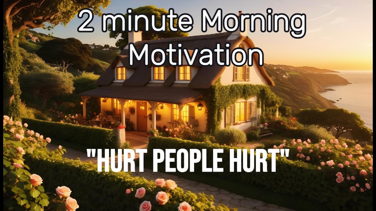 2 minute Morning Motivation | "Hurt people Hurt" | & Fairy-tale ...