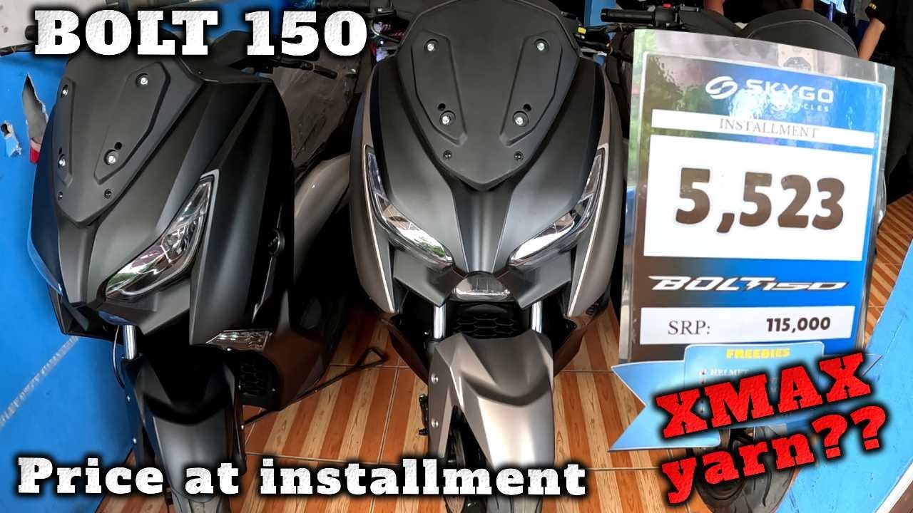 Skygo Bolt 150 | Price at installment | Xmax yan sir!!! - YouTube